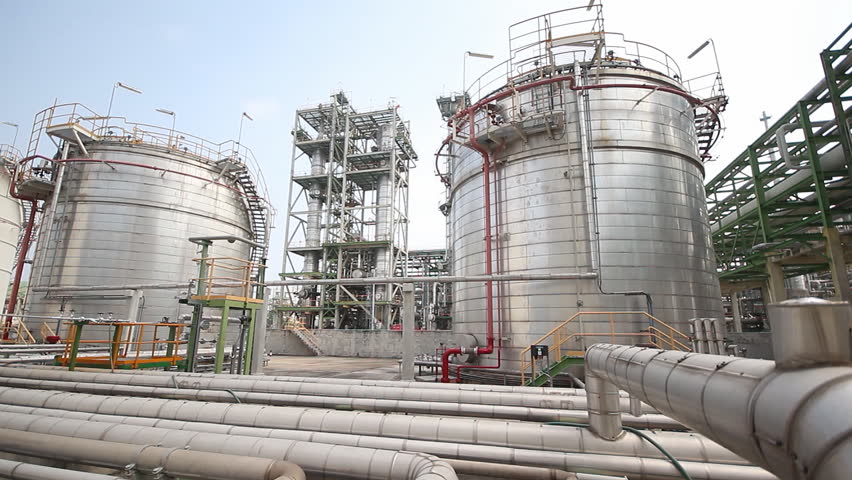 Stock video of chemical tank storage in factory | 6265781 | Shutterstock