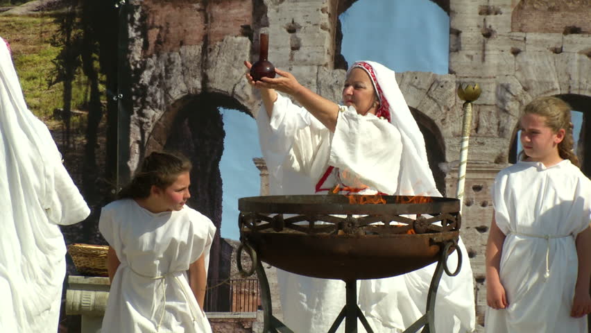 Rome - April 21: the Stock Footage Video (100% Royalty-free) 6318431 ...