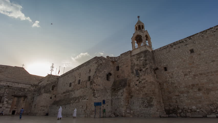 Bethlehem - Church of the Stock Footage Video (100% Royalty-free ...