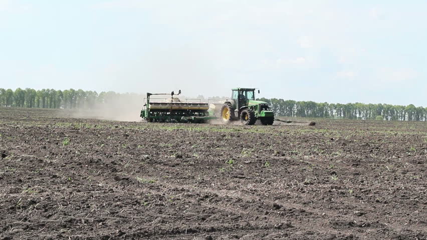MOREE, AUSTRALIA - APR 24 2013: A Cotton Harvester At Work Taking Off ...