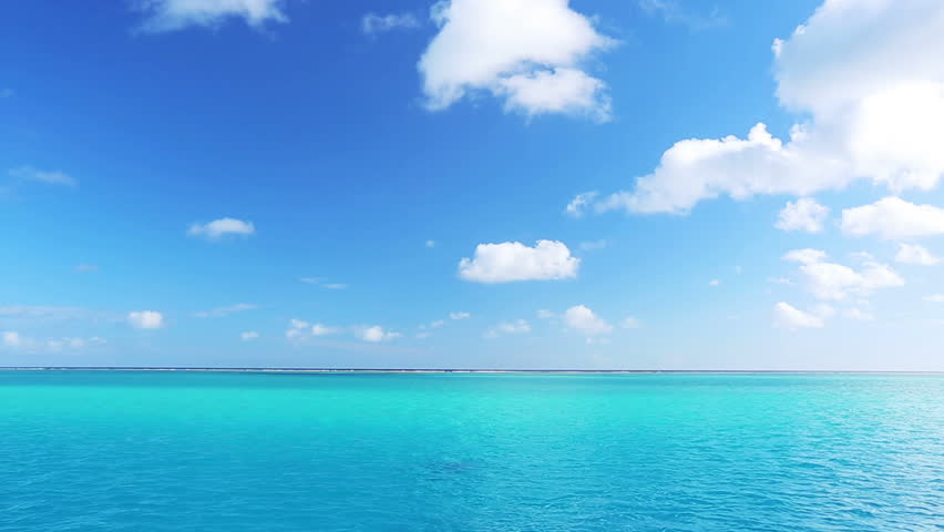 Tropical Blue Ocean Stock Footage Video (100% Royalty-free) 6657971 ...