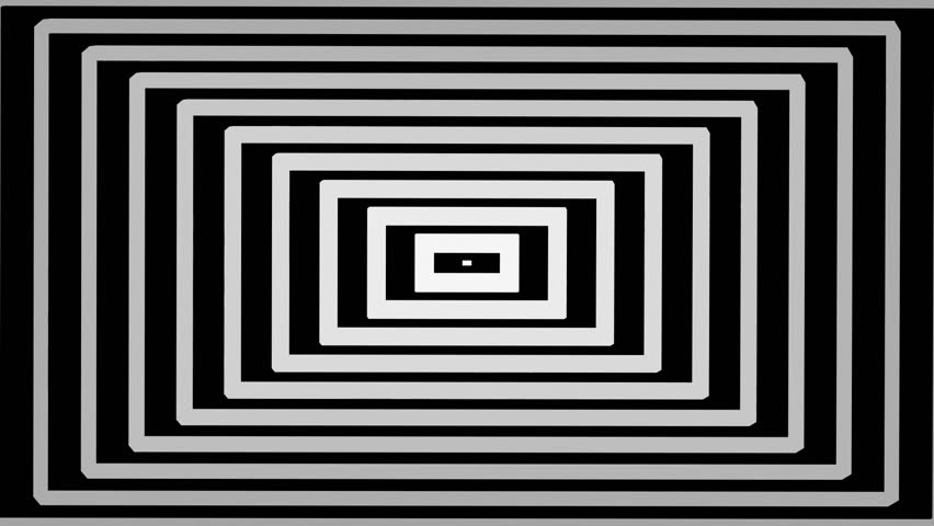 Trippy Hypnotic Expanding Square Stock Footage Video (100% Royalty-free ...
