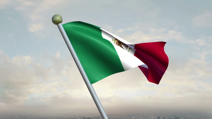 Stock video of mexican flag animation – 4k resolution | 7336201 ...