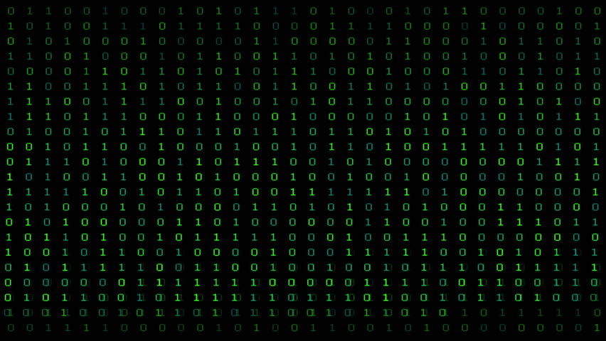 Scrolling Numbers - Matrix Style Animation Stock Footage Video 7545856 ...