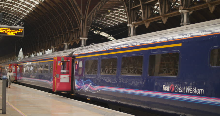 First Great Western Train at Stock Footage Video (100% Royalty-free ...