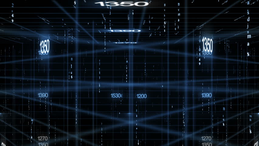 Futuristic Technological Abstract Motion Background, Seamless Loopable ...
