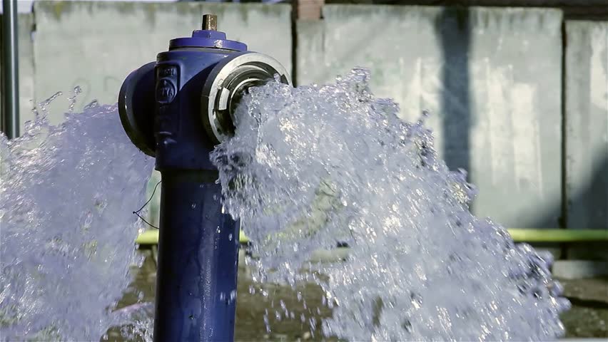 Water Hydrant Opened By the Stock Footage Video (100% Royalty-free ...