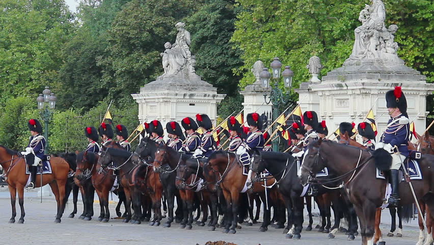 BRUSSELS, BELGIUM - OCTOBER 14, 2014 -Royal Palace In Brussels, Capital ...
