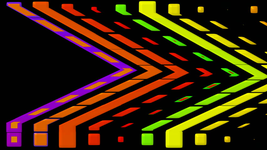 Color Distortion Mosaics Pattern Stock Footage Video (100% Royalty-free ...
