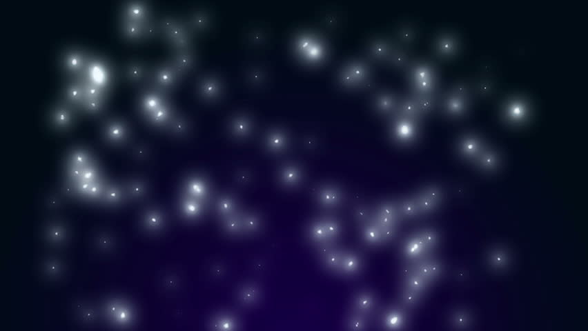 Stock video of white animated particles in slow motion, | 8266591 ...