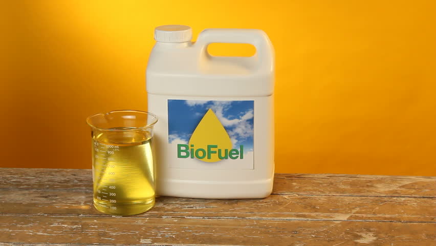 Biofuel Collection Container Corn Finished Stock Footage Video (100% ...