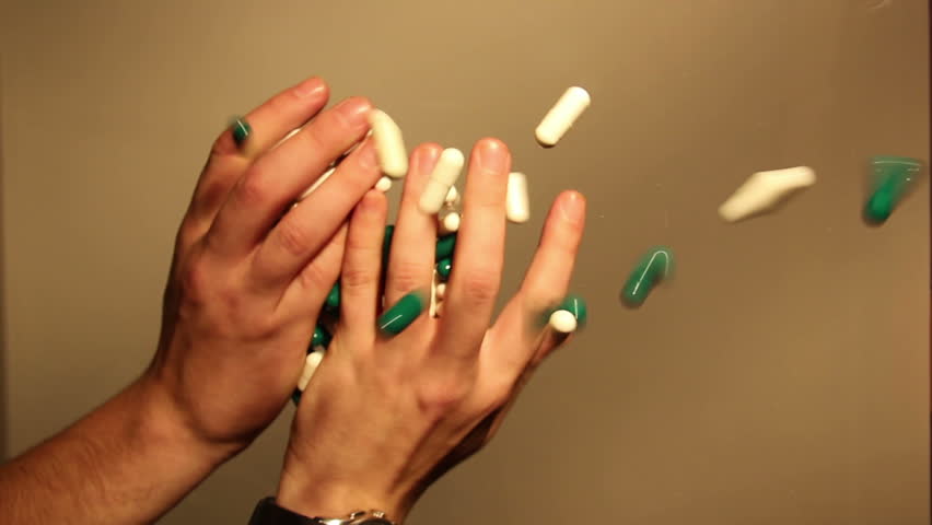 Pills Falling Stock Footage Video (100% Royalty-free) 9040141 ...