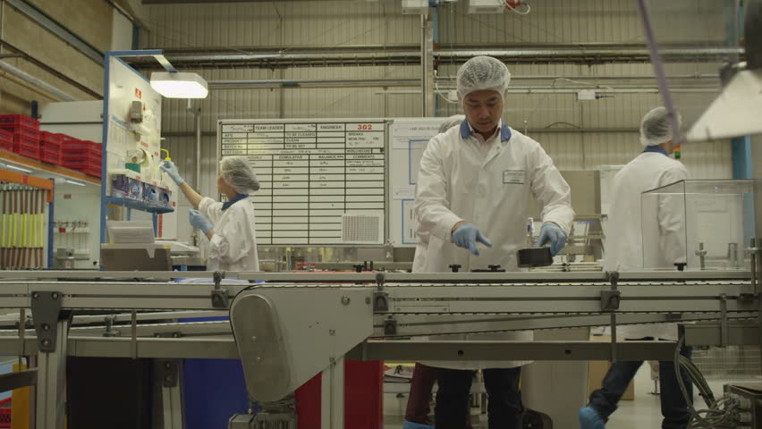 4K Pharmaceutical Manufacturing Facility Factory. Pharma Research And ...