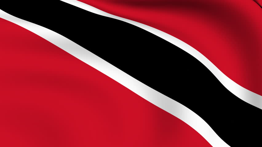 Flying Flag of Trinidad and Stock Footage Video (100% Royalty-free ...