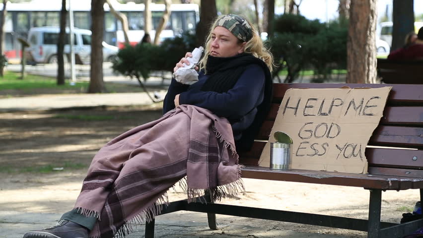 Homeless Alcoholic Woman Drinking Wine 스톡 동영상 비디오 9110114 | Shutterstock