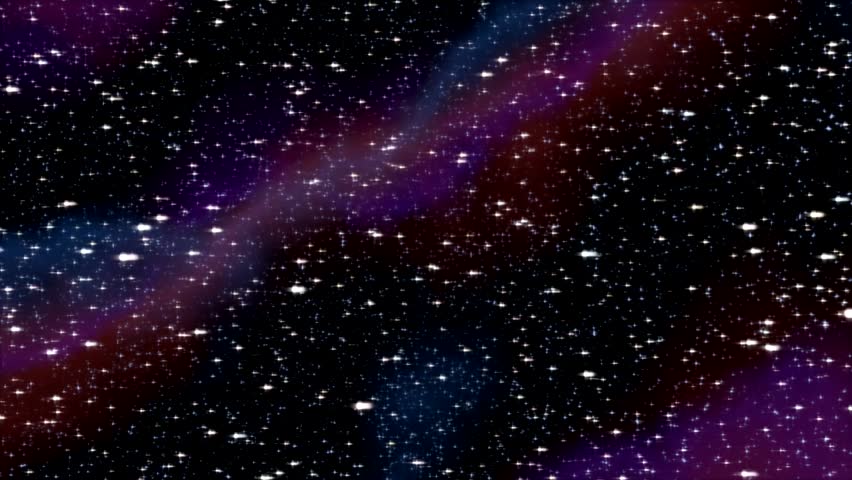 Space Horizontal Warp Speed Hyperspace Stock Footage Video (100% ...