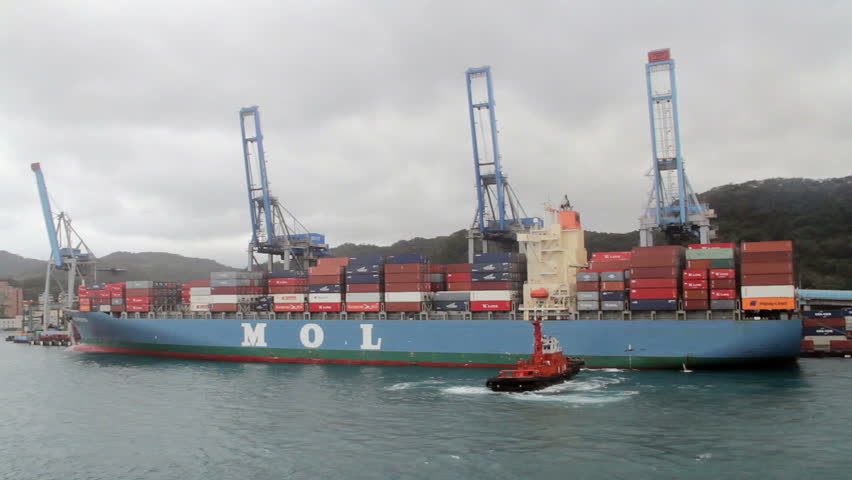 PORT LUKA KOPER, KOPER, SLOVENIA - FEBRUARY 23, 2016: Ship Maersk In ...