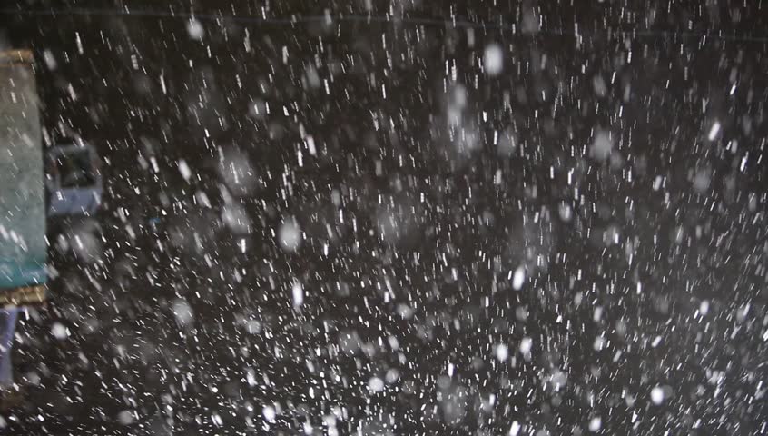 Stock video of video of heavy snow at night | 9526361 | Shutterstock