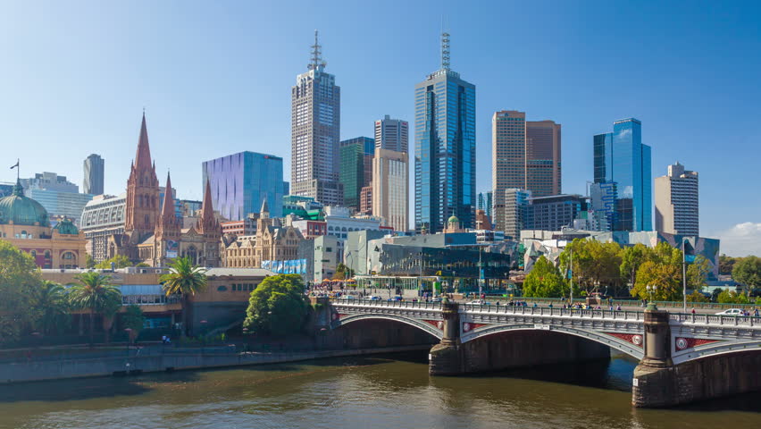 Melbourne, Australia - April 2, Stock Footage Video (100% Royalty-free ...