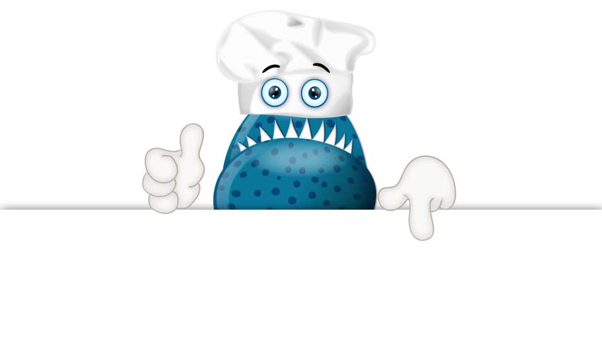 Funny Monster Cook Cooking Chef Stock Footage Video (100% Royalty-free ...