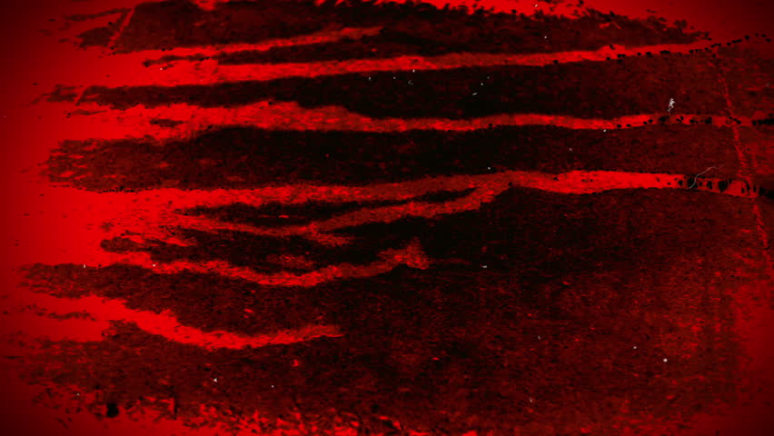 70s B Movie Blood Effect. Stock Footage Video (100% Royalty-free ...