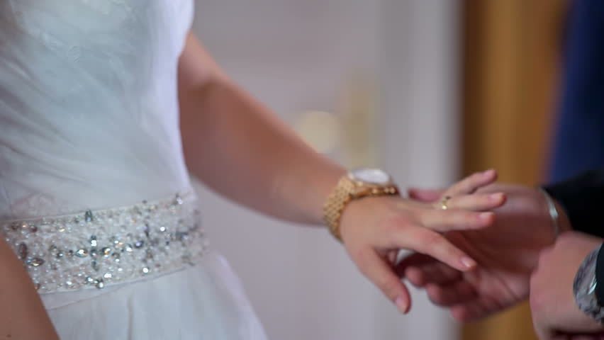 No Wedding Without Wedding Rings. Stock Footage Video (100% Royalty ...