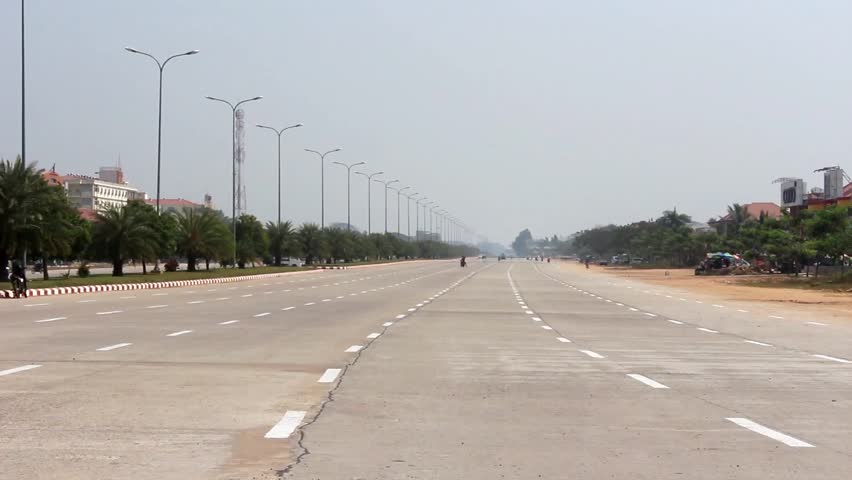 Empty Boulevard Traffic 1 - Almost No Traffic On The Streets Of Capital ...
