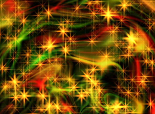 Sparkling Stars On Colorful Background Stock Footage Video (100% ...
